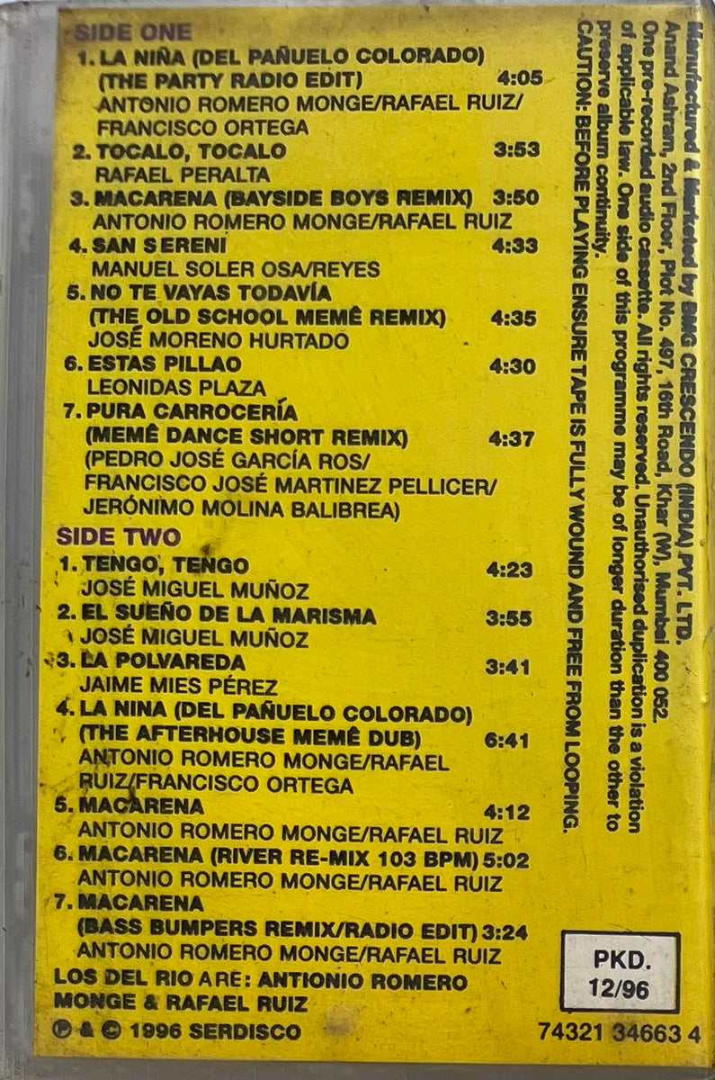Fiesta Macarena - Los Del Rio – vintagestore.in