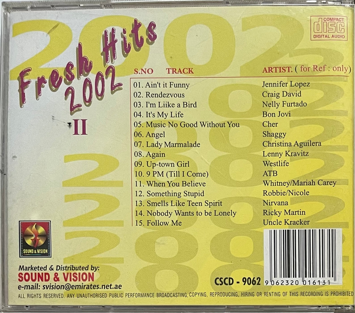 Fresh Hits 2002 Vol 2 – vintagestore.in