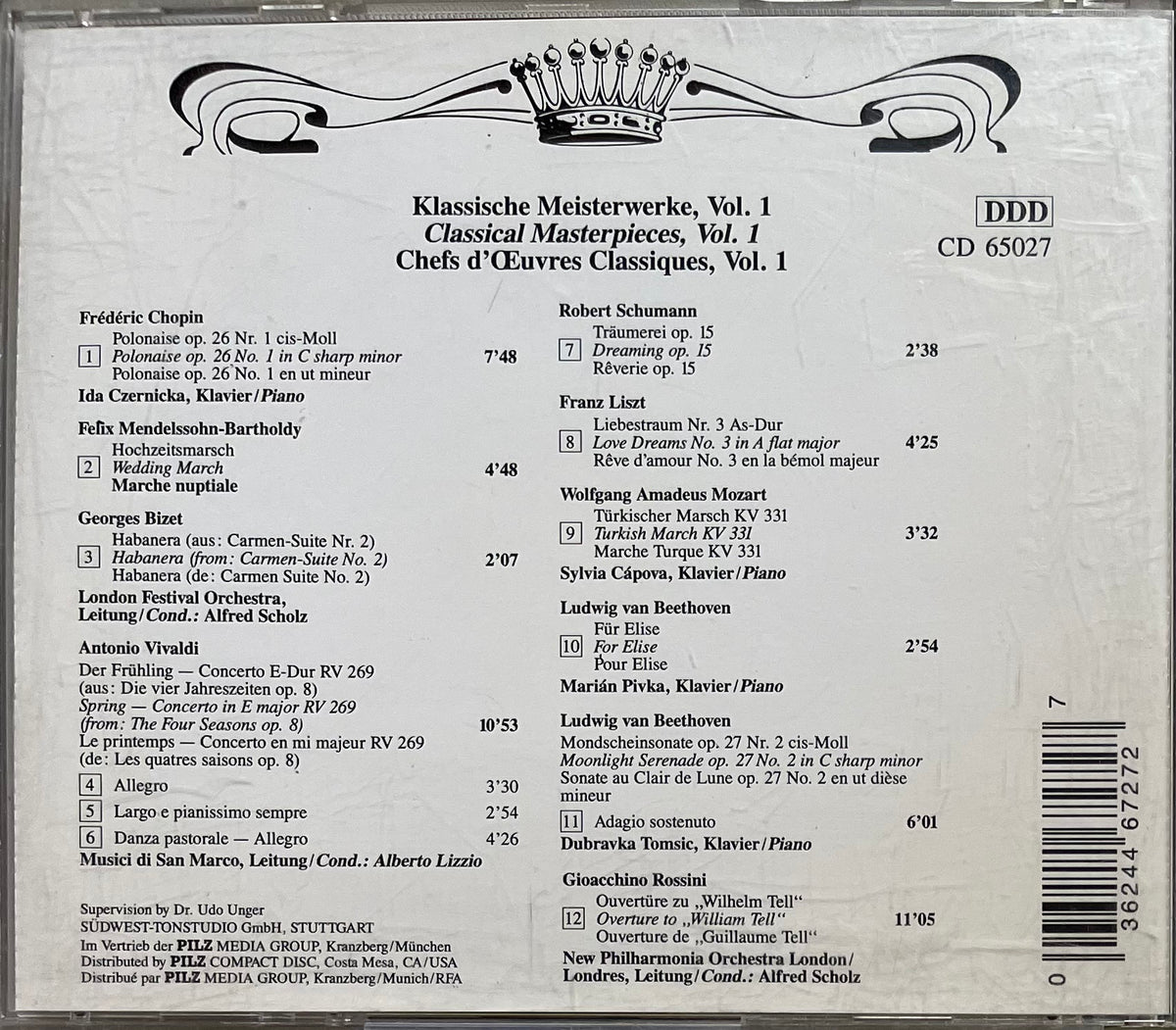 Royal Crown Classics Klassische Meisterwerke Vol 1 – vintagestore.in